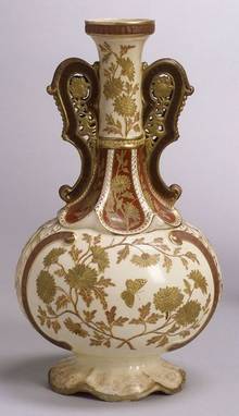 Realized price for American Aesthetic Movement Pottery Vase