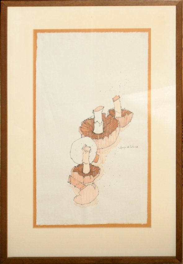 Realized price for HUGO DE SOTO INK DRAWING