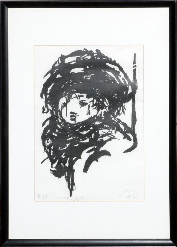 Realized price for ARTHUR DANTO WOODCUT