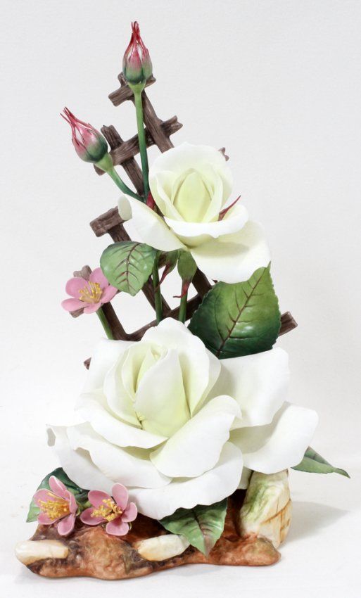 Realized price for BOEHM PORCELAIN QUEEN'S MASTERPIECE ROSE