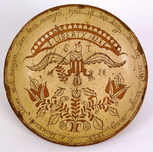 Realized price for Montgomery County, Pennsylvania sgraffito redware