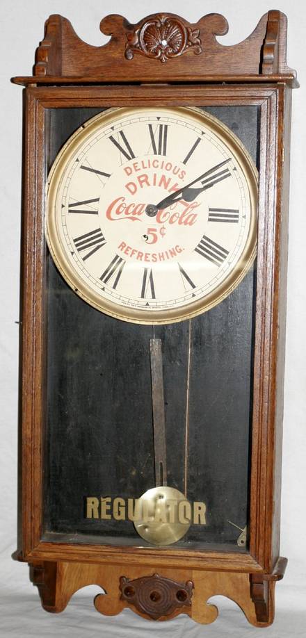 Realized price for 050359: COCA COLA REGULATOR CLOCK
