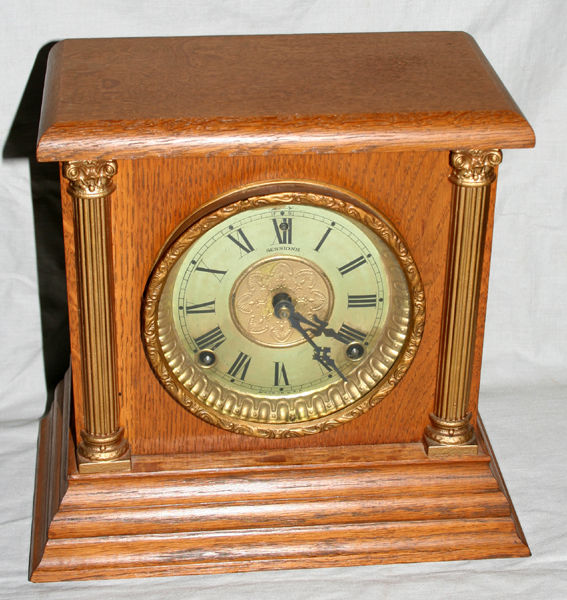 Realized price for H.A.C. WURTTEMBERG OAK MANTEL CLOCK