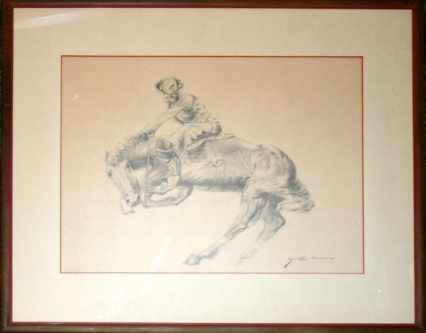 Realized price for 112383: WILLIAM OBERHARDT, A.N.A., DRAWING,