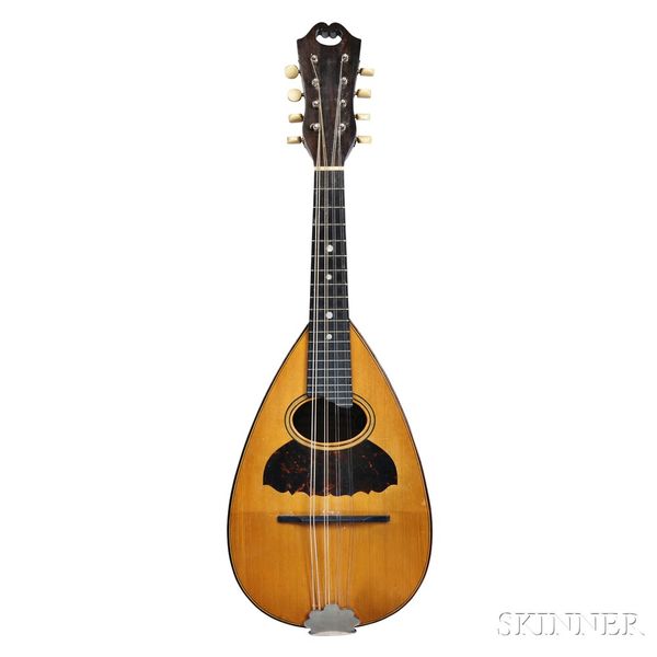 Realized price for Ditson Empire Bowl-back Mandolin Boston