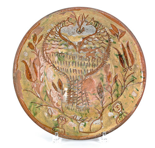 Realized price for Montgomery County, Pennsylvania sgraffito redware