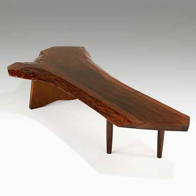 Realized price for George nakashima; nakashima studios; cushion