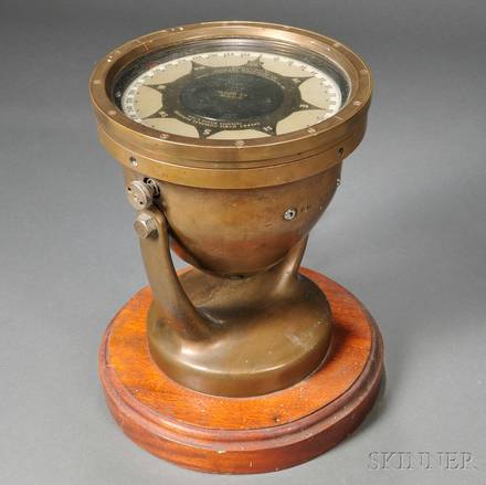 Realized price for Brass Mark XV Sperry-Gyro Compass