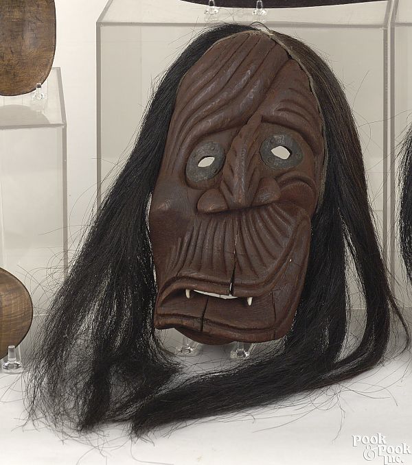 Realized price for Mohawk false face mask