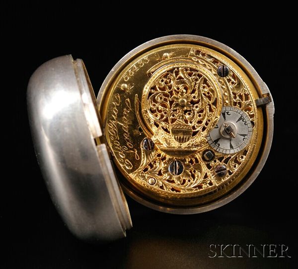 Realized price for Edward Prior Silver Verge Watch